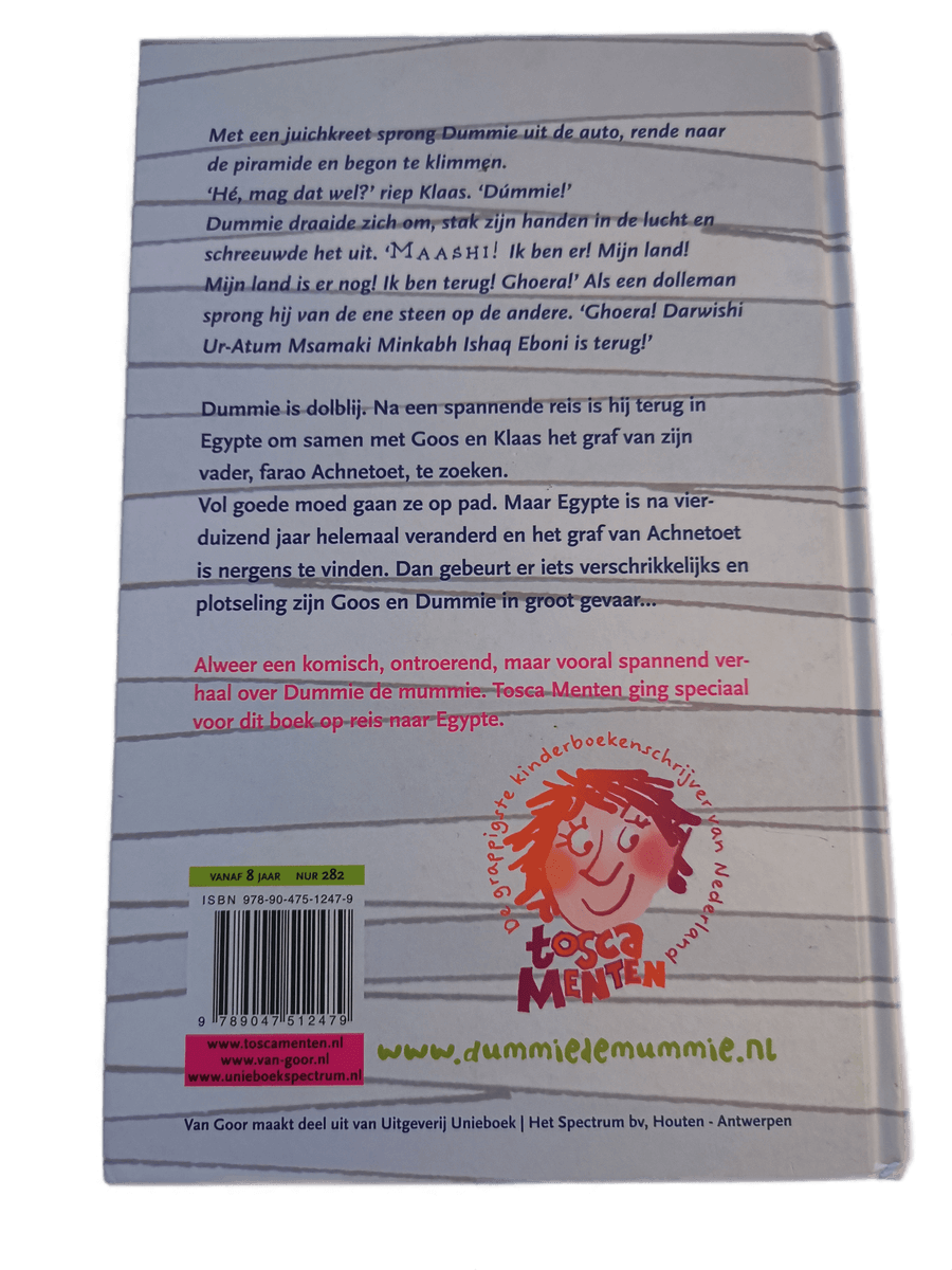 Dummie de mummie (2) en de Tombe van Achnetoet - Boekenwurmpje.nl