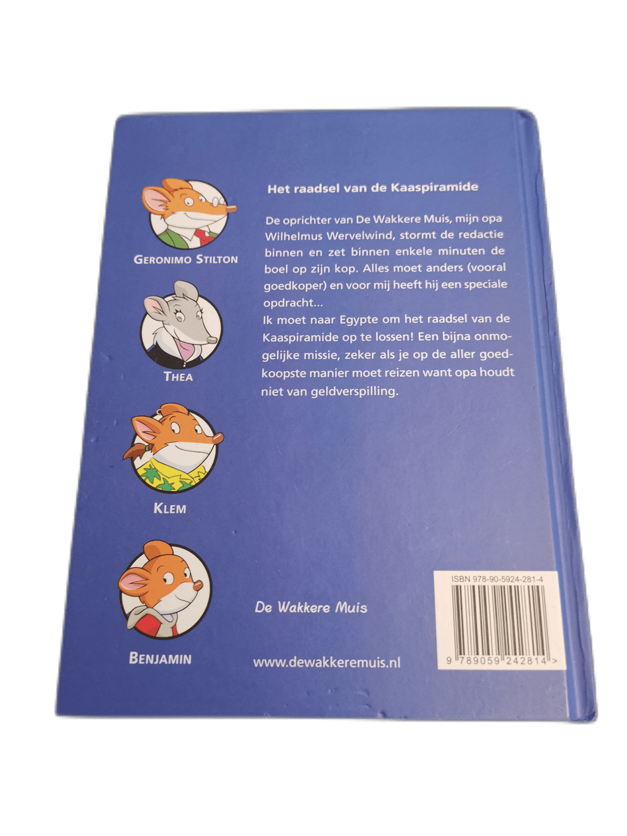 Geronimo Stilton 06 - Het raadsel van de kaaspiramide - Boekenwurmpje.nl