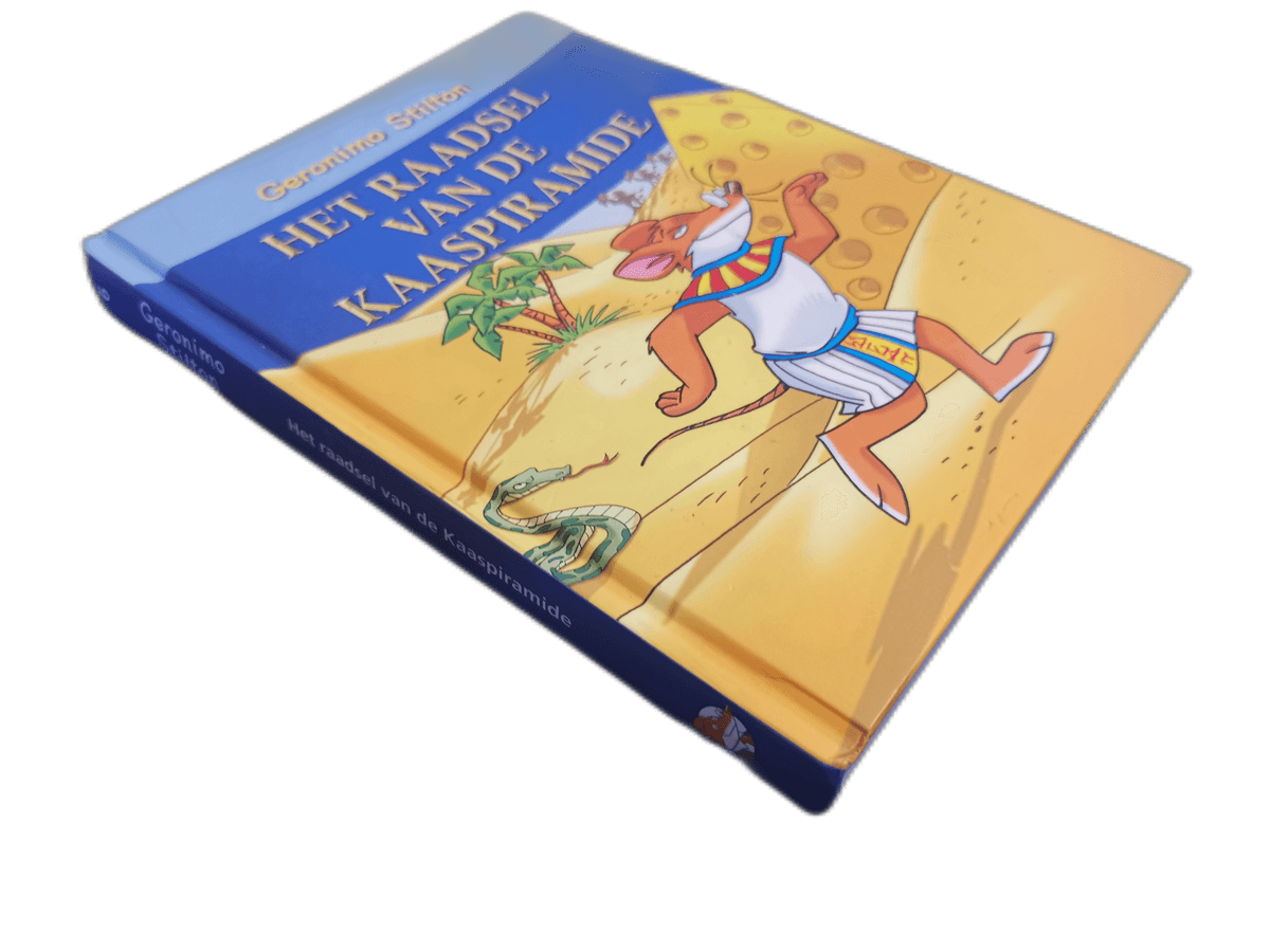 Geronimo Stilton 06 - Het raadsel van de kaaspiramide - Boekenwurmpje.nl