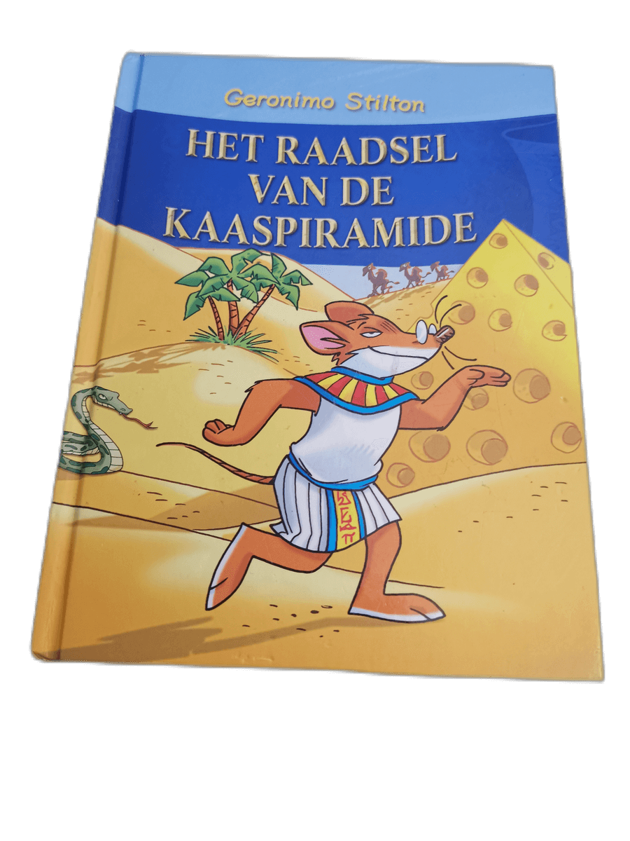 Geronimo Stilton 06 - Het raadsel van de kaaspiramide - Boekenwurmpje.nl