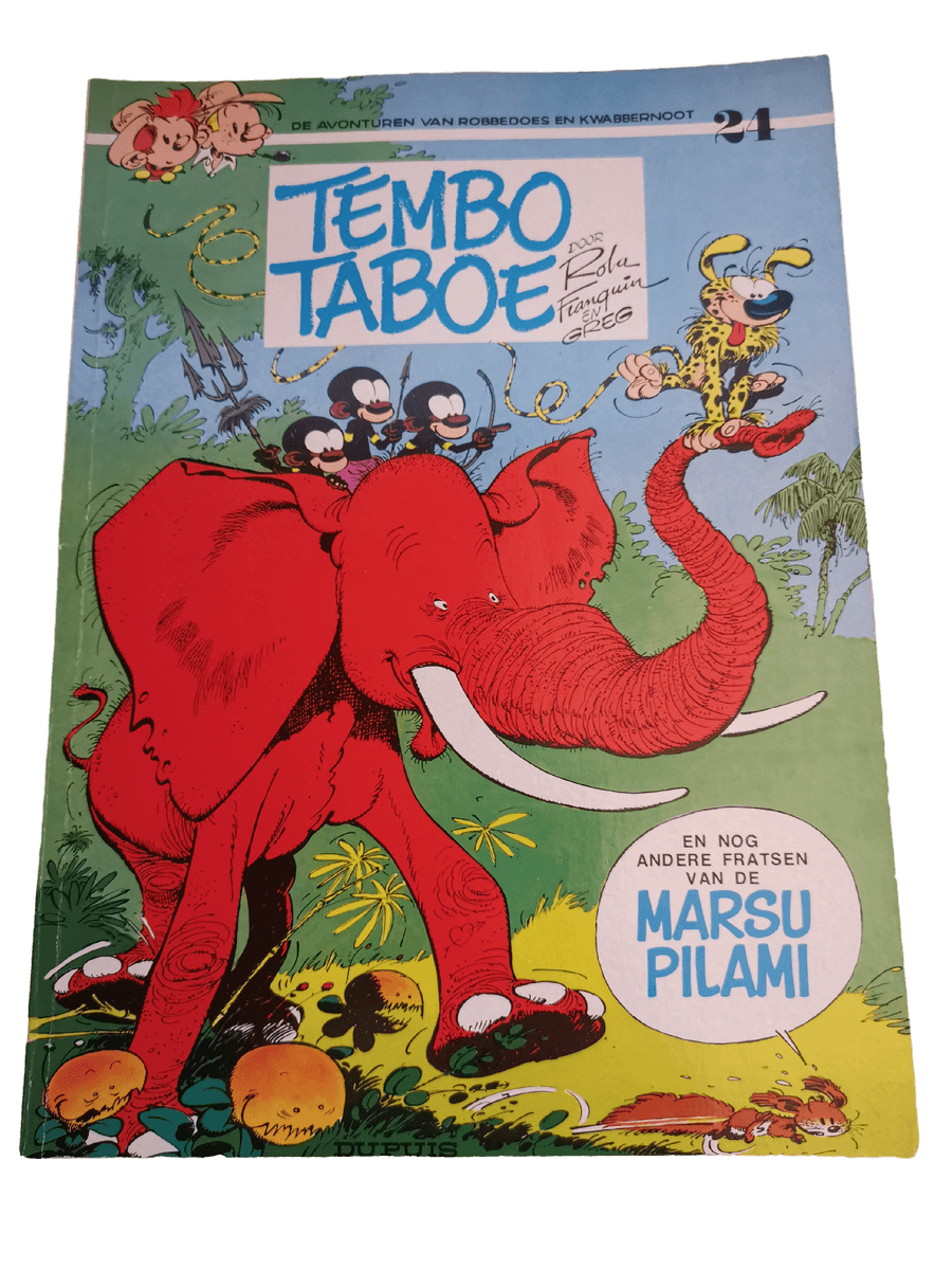 Robbedoes en Kwabbernoot 24 - Tembo Taboe - Boekenwurmpje.nl