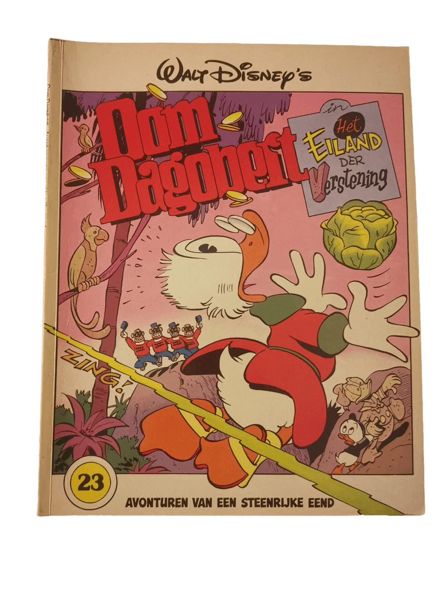 Oom Dagobert – Het eiland der Verstening (23) - Boekenwurmpje.nl