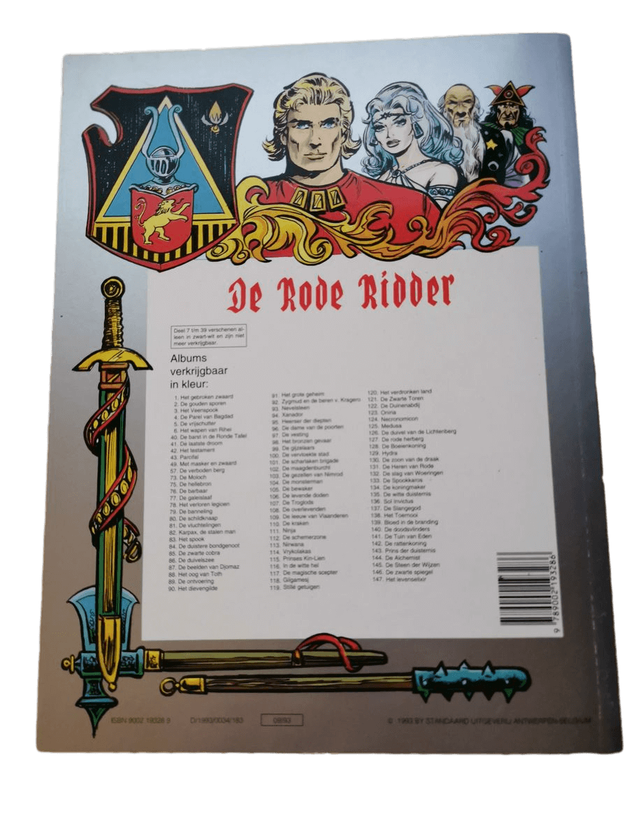 De Rode Ridder - Het wapen van Rihei (6) - Boekenwurmpje.nl