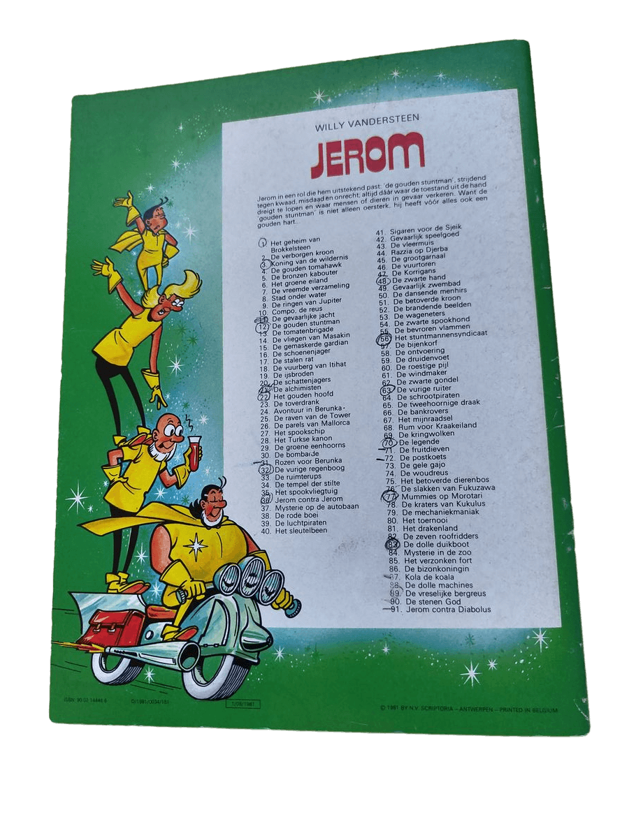 Jerom 91 - Jerom Contra Diabolus - Boekenwurmpje.nl
