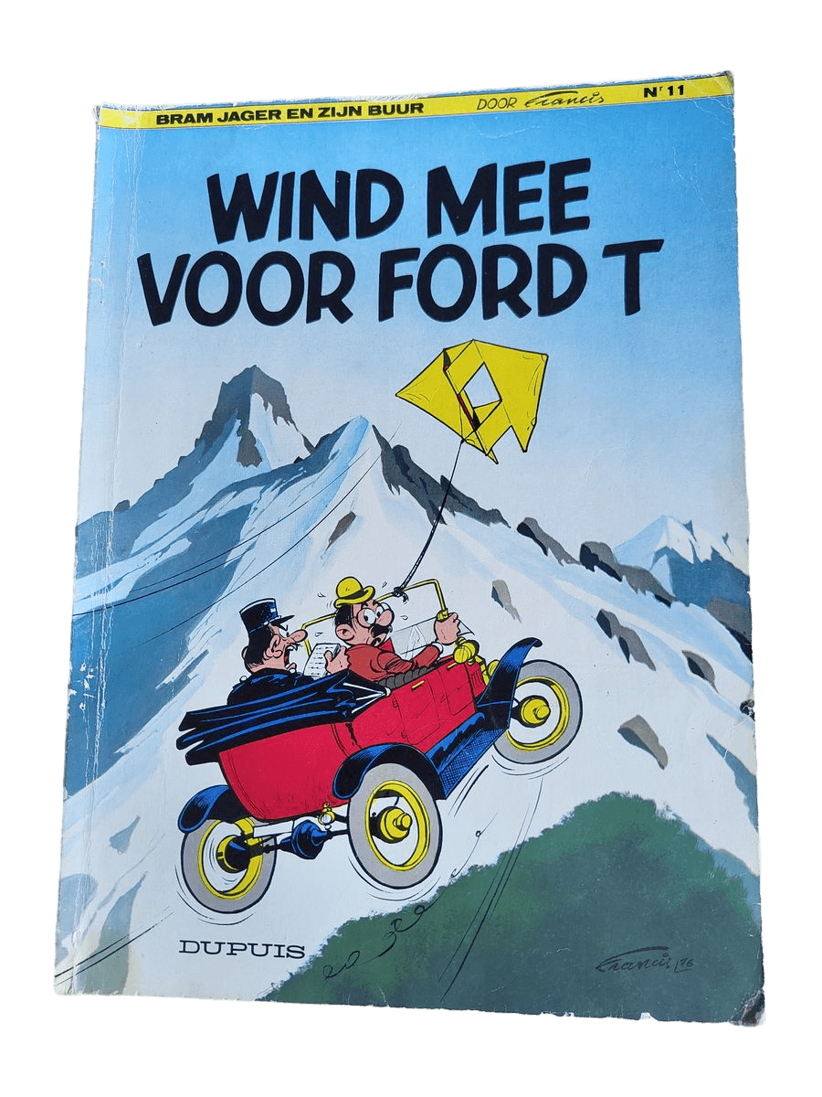 Bram Jager en zijn buur 11 - Wind mee voor Ford T - Boekenwurmpje.nl