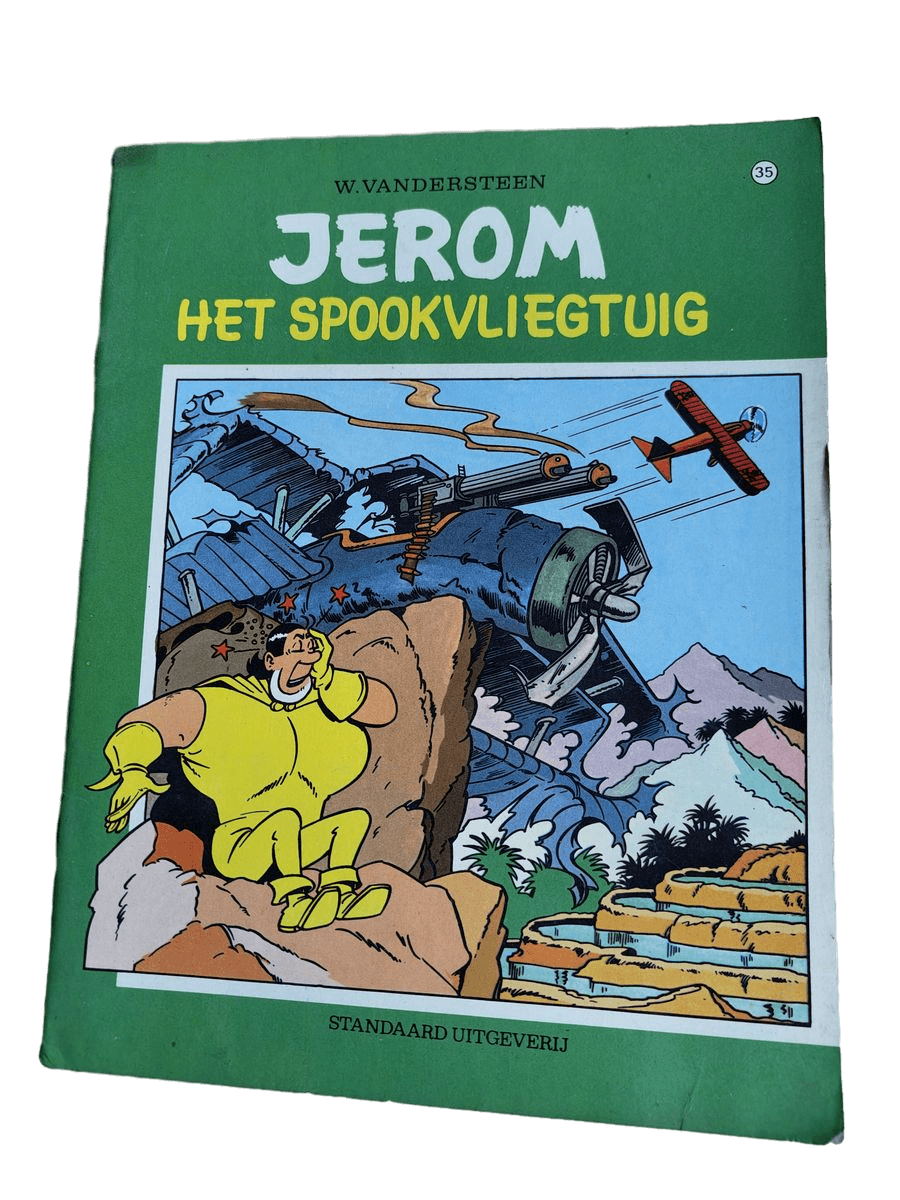 Jerom 35 - Het Spookvliegtuig - Boekenwurmpje.nl