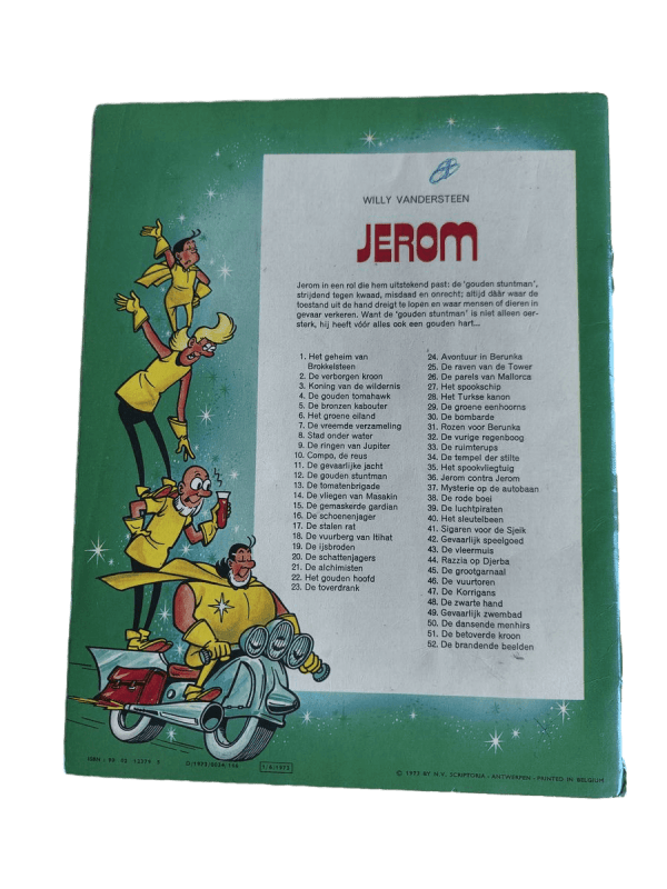 Jerom 52 - De Brandende Beelden - Boekenwurmpje.nl
