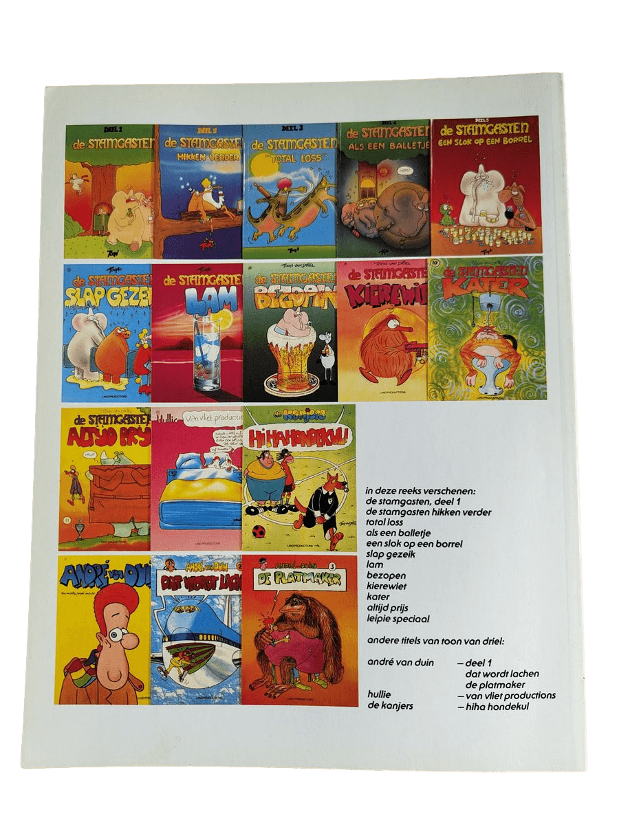De Stamgasten - Een slok op een Borrel (5) - Boekenwurmpje.nl