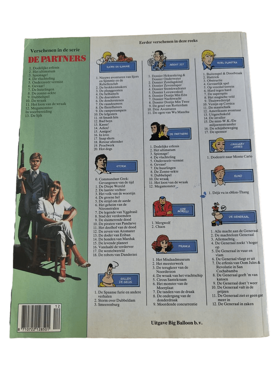 De Partners 12 - Megamonster - Boekenwurmpje.nl