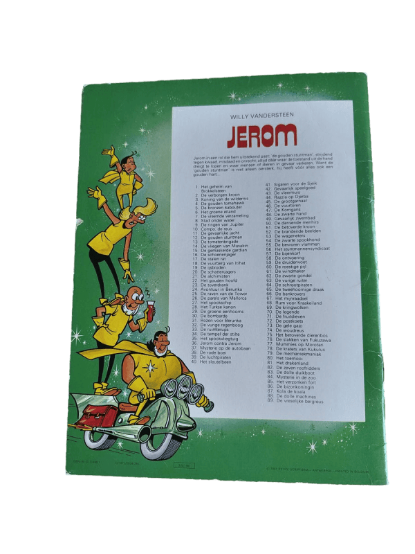 Jerom 40 - Het sleutelbeen - Boekenwurmpje.nl
