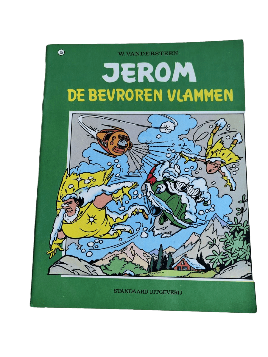 Jerom 55 - De bevroren vlammen - Boekenwurmpje.nl