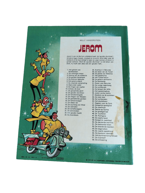 Jerom 58 - De ontvoering - Boekenwurmpje.nl