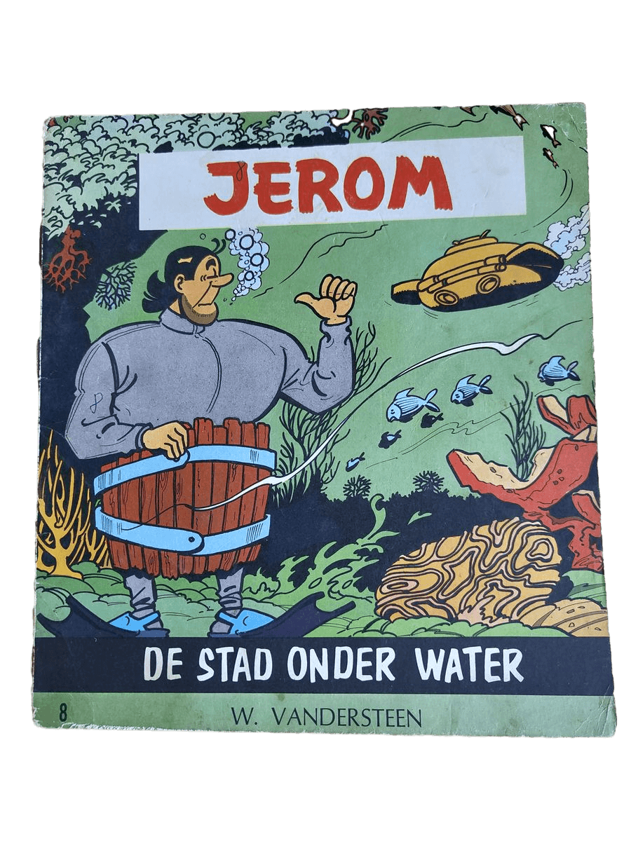 Jerom 8 - De stad onder water - Boekenwurmpje.nl