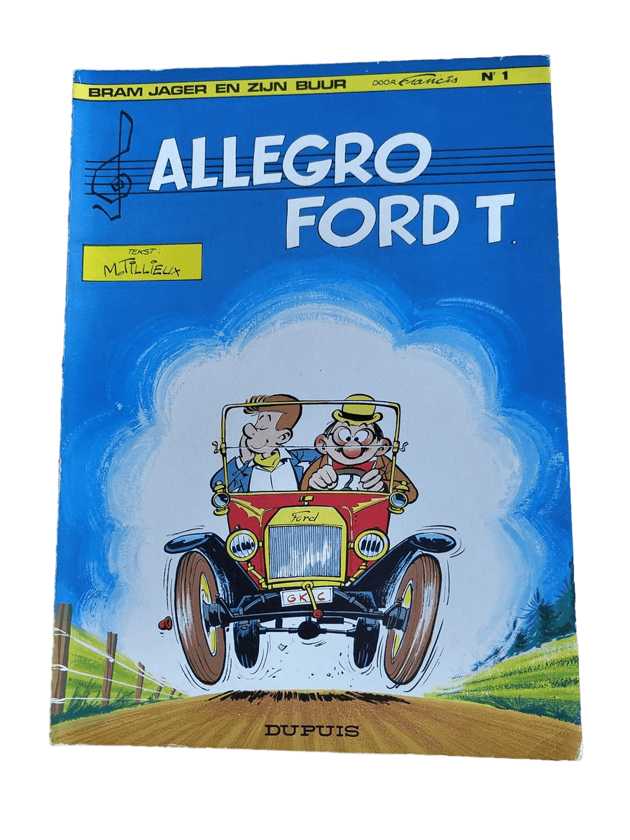 Bram Jager en zijn buur 1 - Allegro Ford T - Boekenwurmpje.nl