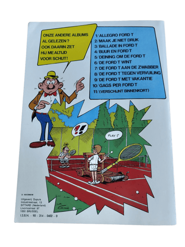 Bram Jager en zijn buur 10 - Gags per Ford T - Boekenwurmpje.nl