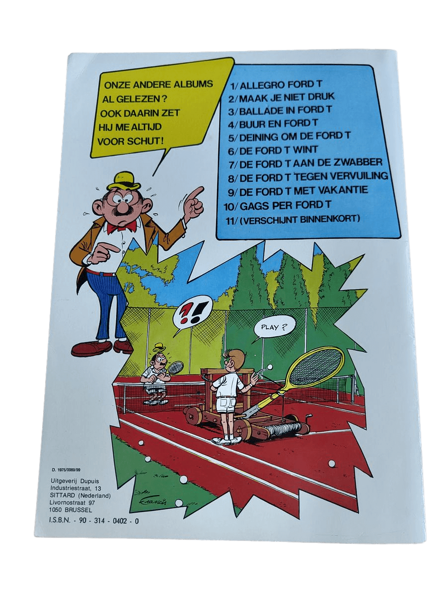 Bram Jager en zijn buur 10 - Gags per Ford T - Boekenwurmpje.nl