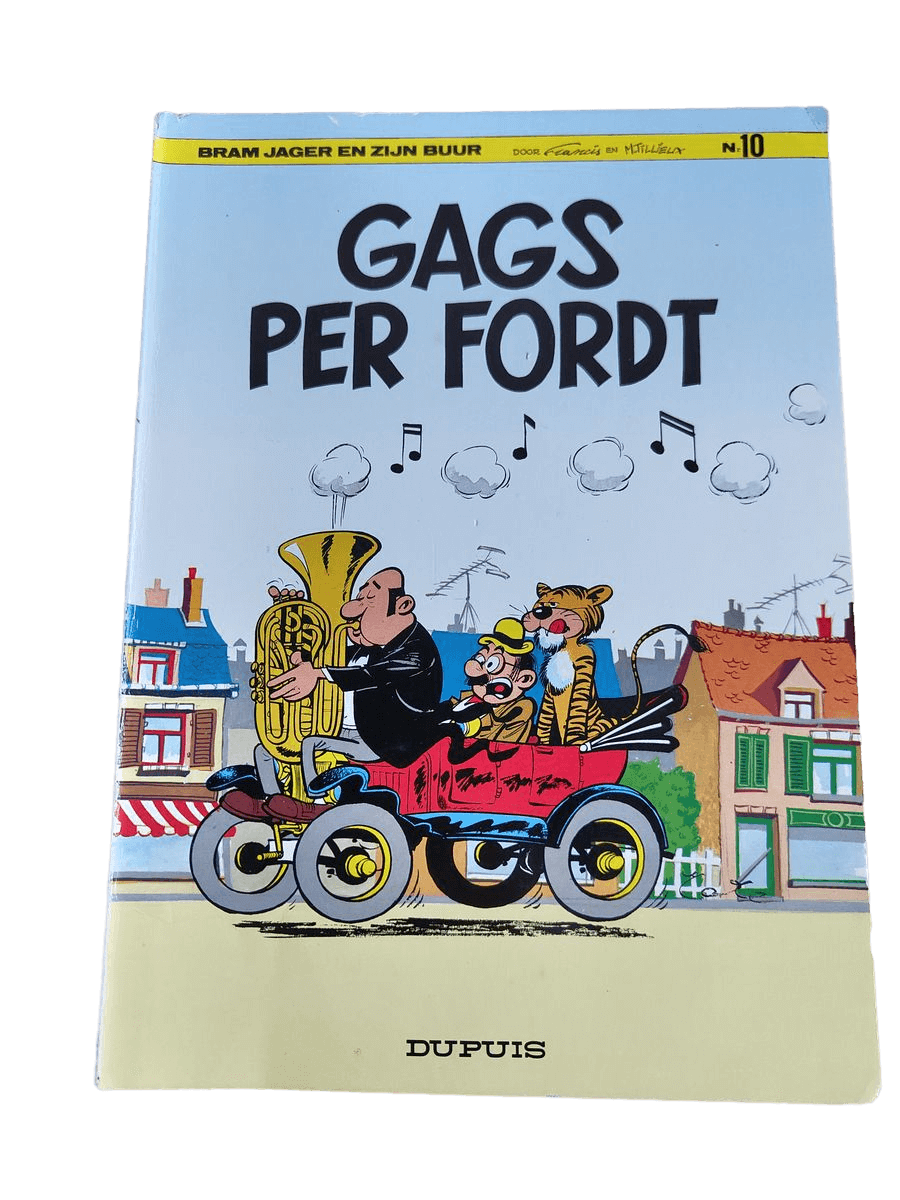 Bram Jager en zijn buur 10 - Gags per Ford T - Boekenwurmpje.nl