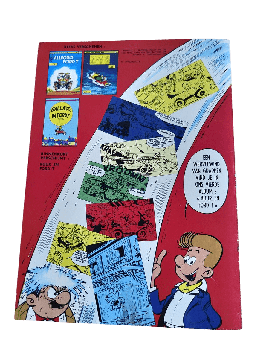 Bram Jager en zijn buur 3- Ballade in Ford T - Boekenwurmpje.nl