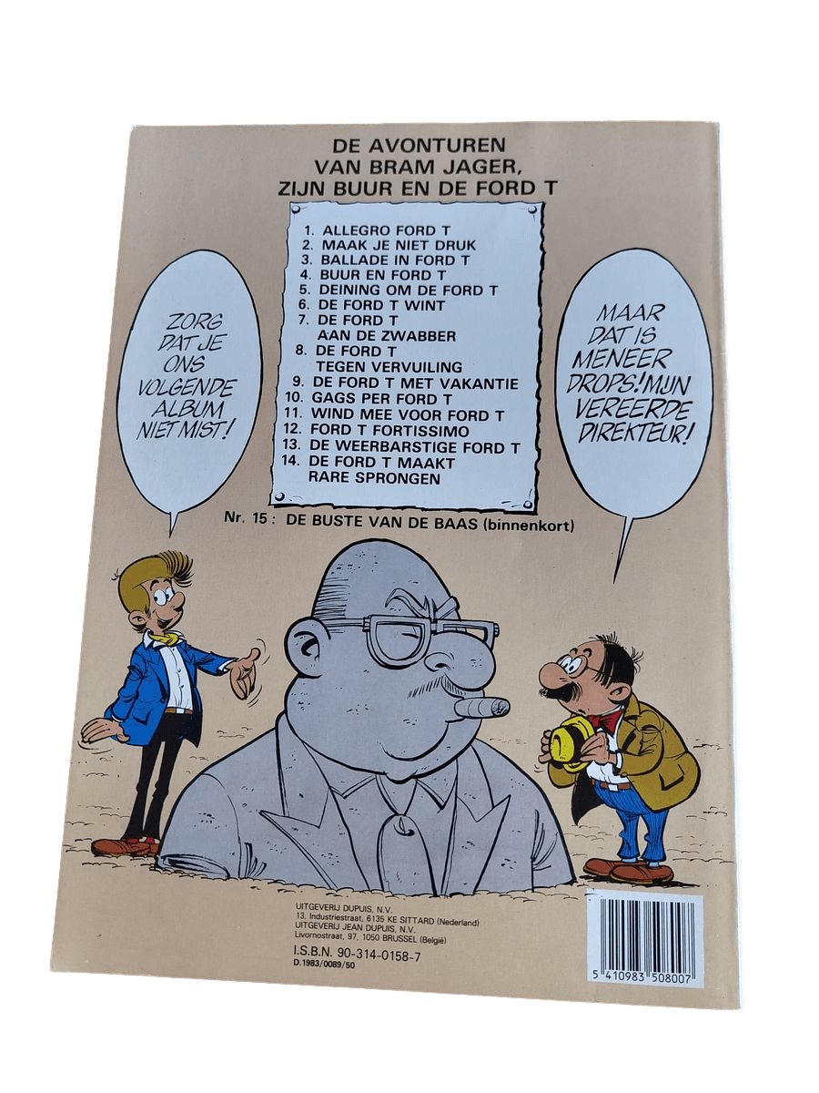 Bram Jager en zijn buur 4 - Buur en Ford T - Boekenwurmpje.nl