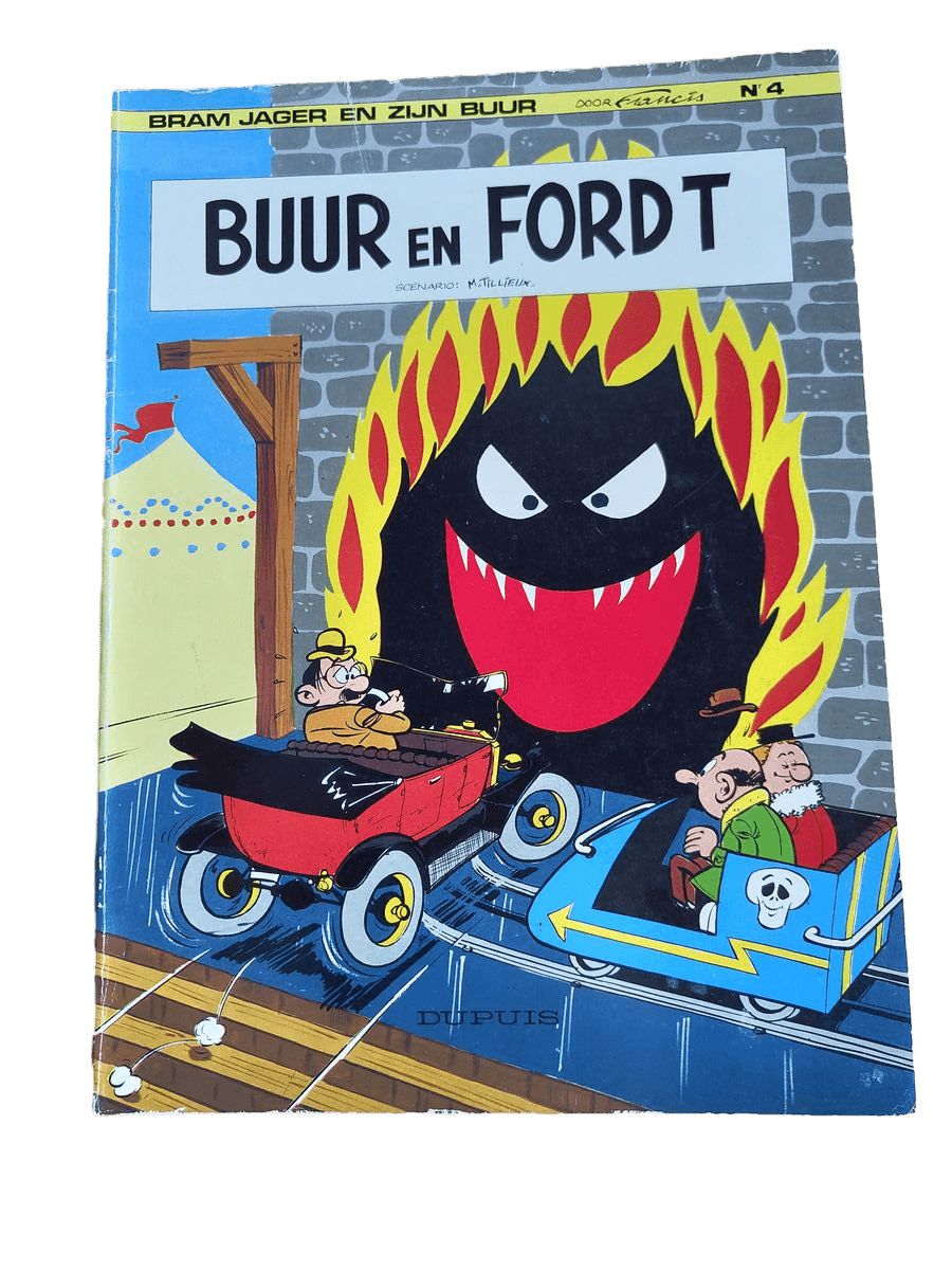 Bram Jager en zijn buur 4 - Buur en Ford T - Boekenwurmpje.nl