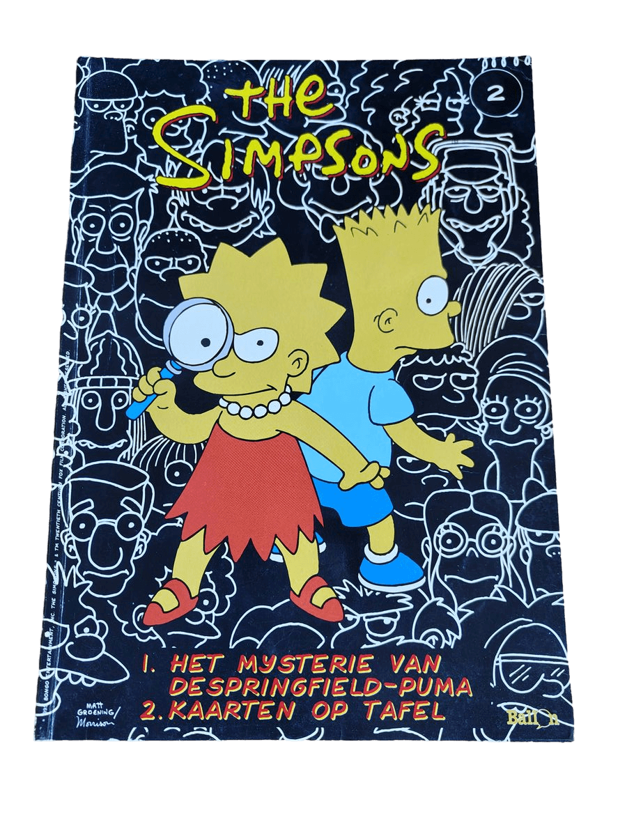 The Simpsons 02 Het mysterie van de Springfield-puma - Boekenwurmpje.nl