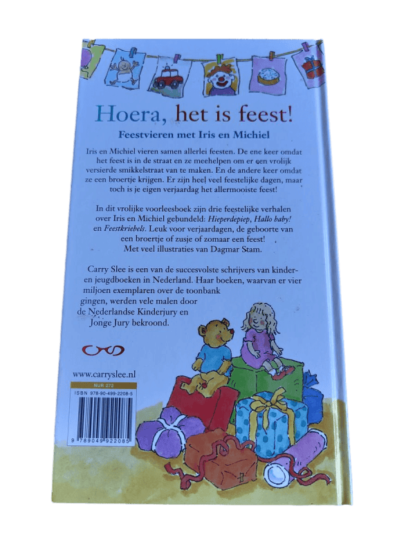 Hoera, het is feest ! - Boekenwurmpje.nl