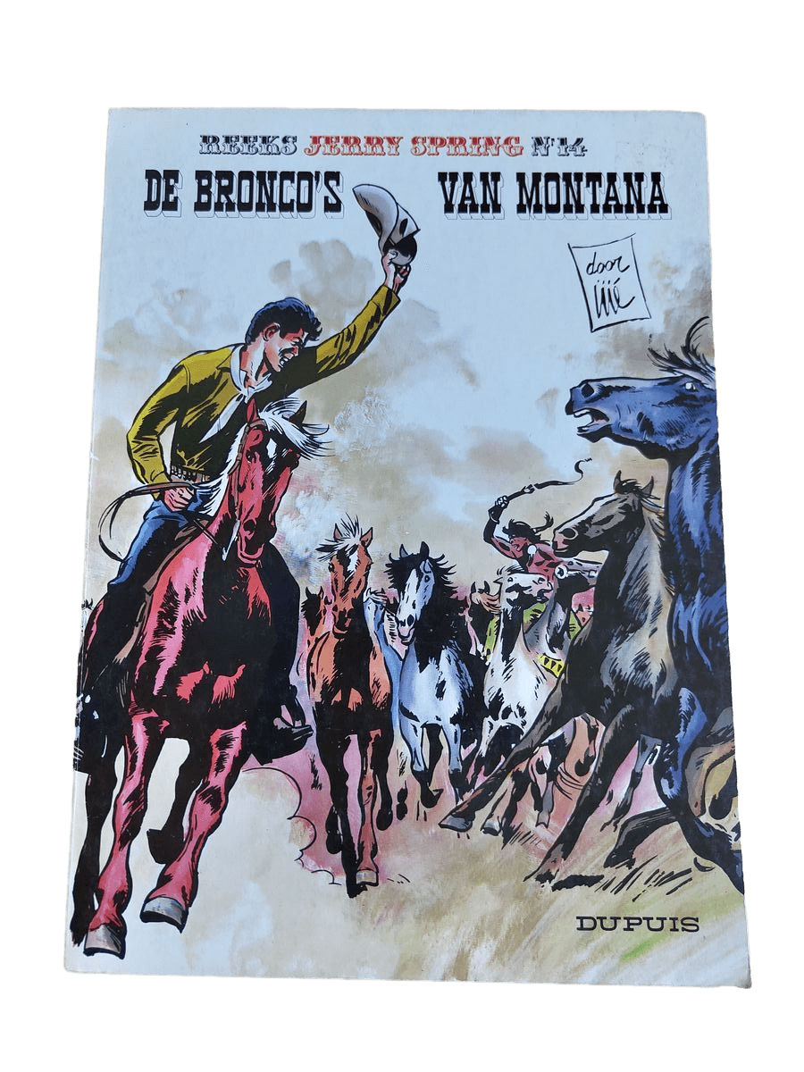 Jerry Spring 14 - De bronco’s van Montana - Boekenwurmpje.nl