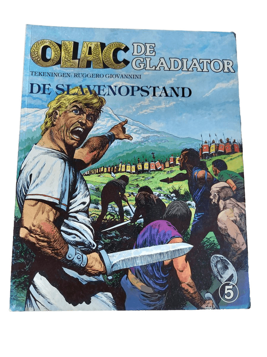 Olac de Gladiator 5 - De slavenopstand - Boekenwurmpje.nl